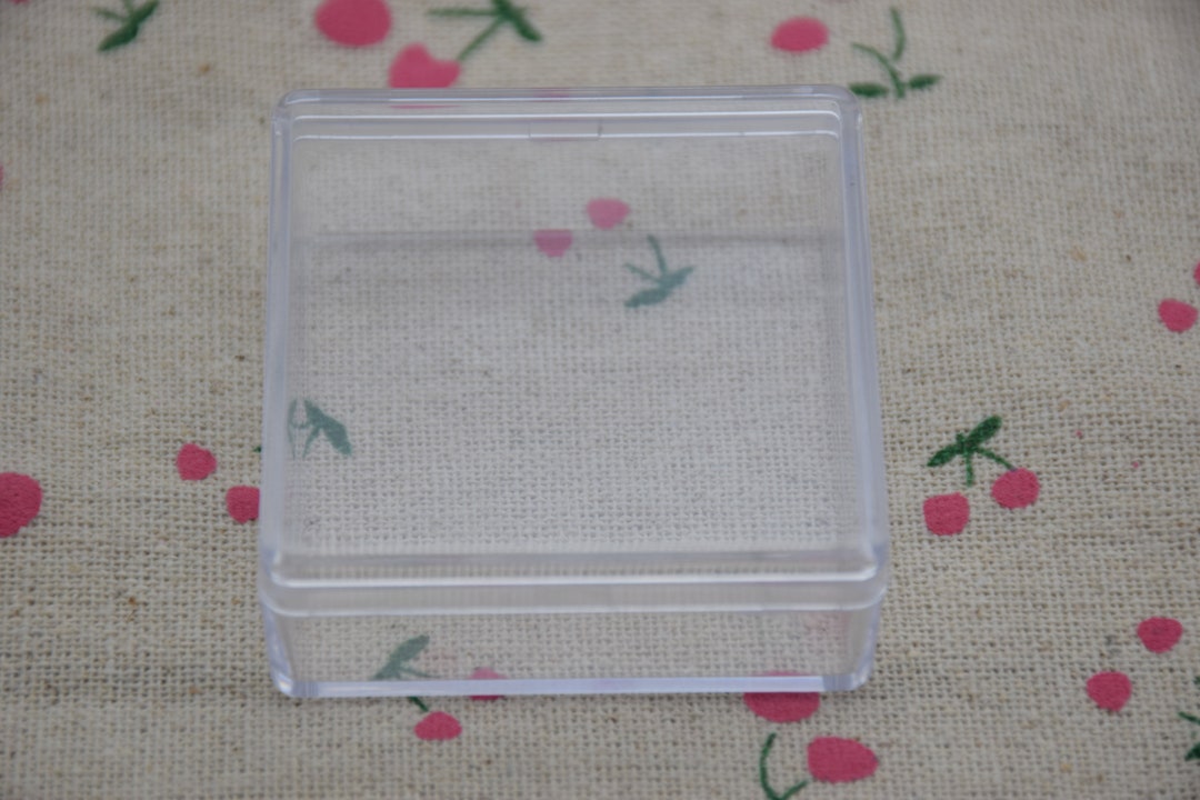 10 Square Clear Plastic Box,transparent Ps Box With Lid,clear Box ...
