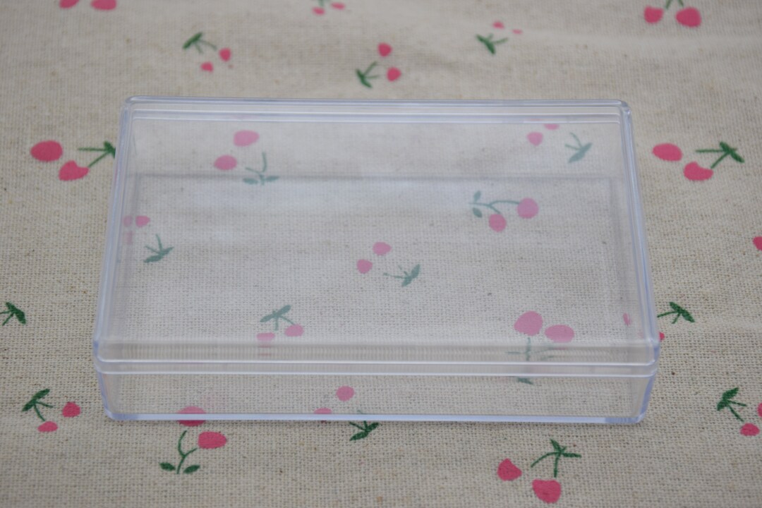 2 Rectangle Clear Plastic Box,transparent Ps Box With Lid,clear Box ...