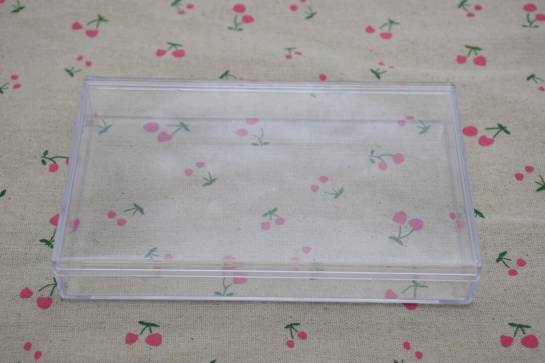 1 Rectangle Clear Plastic Box,transparent Ps Box With Lid,clear Box ...
