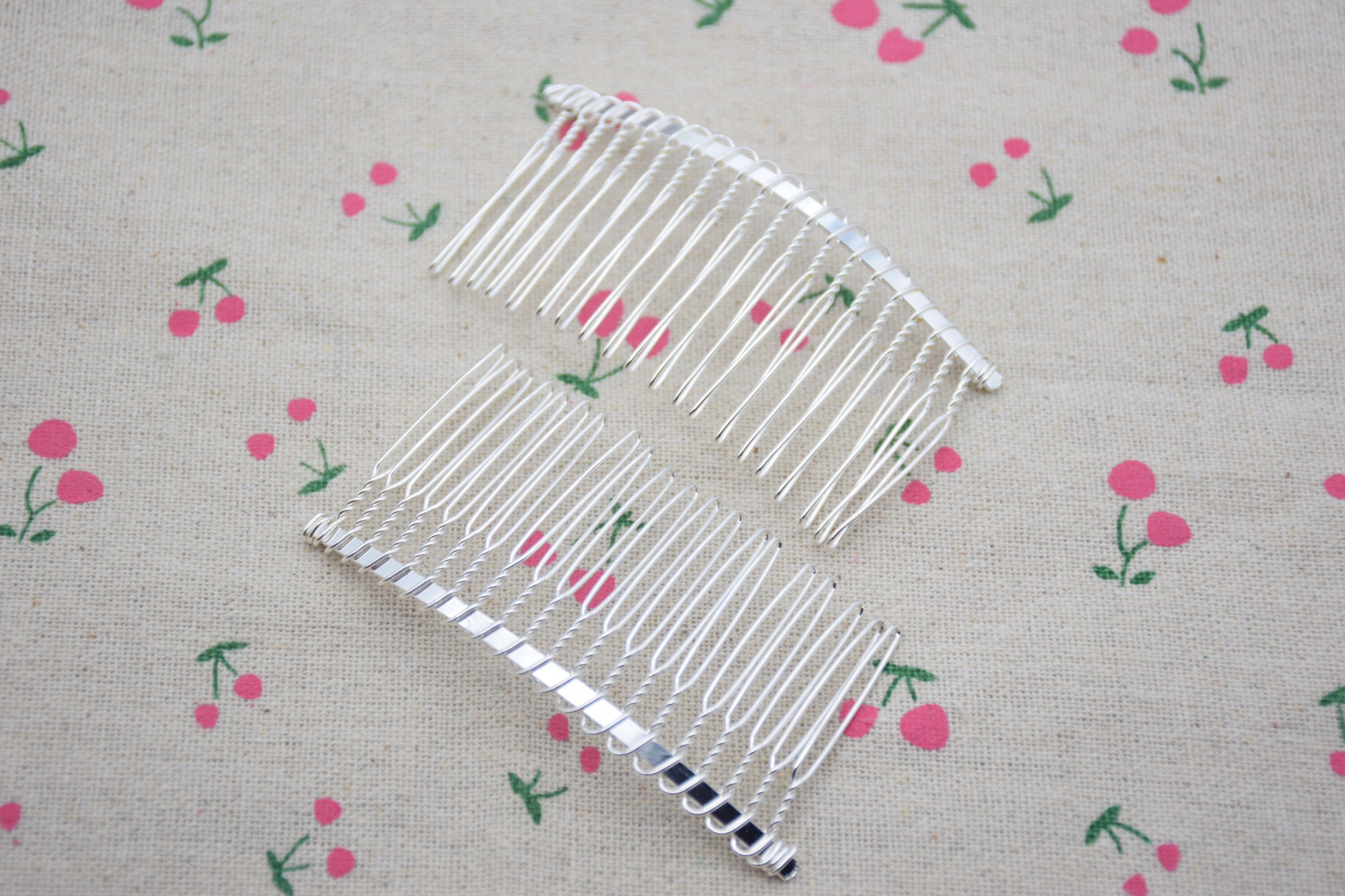 12pieces Metal Hair Combswire Combswedding Bridal Combshair - Etsy UK