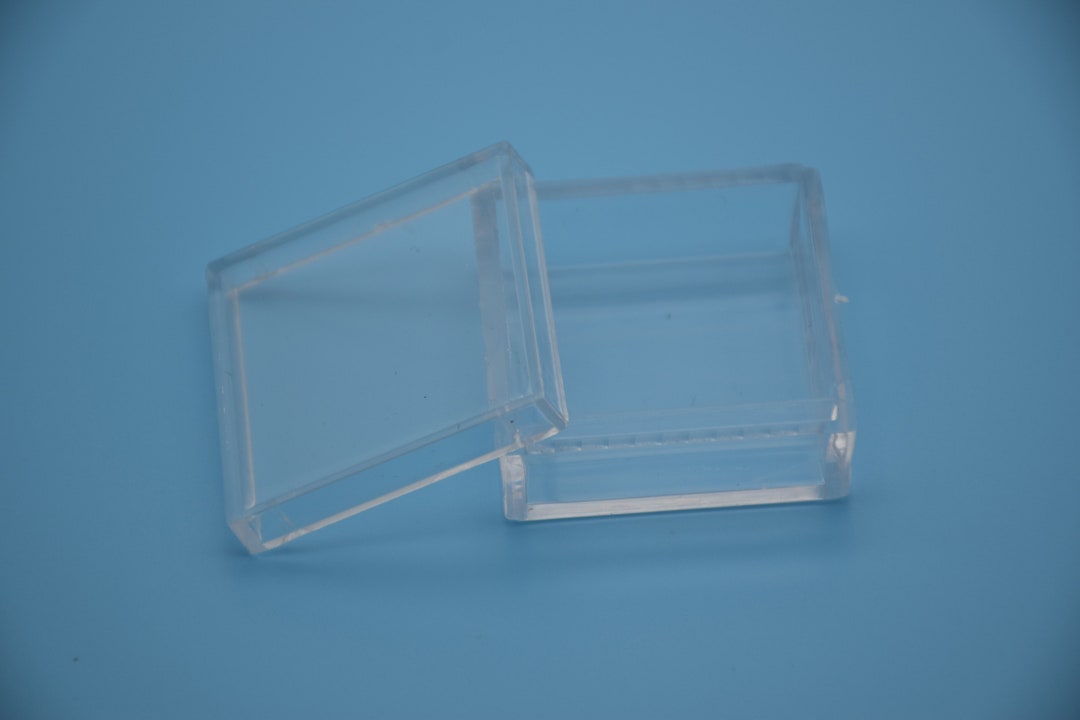 10 Square Clear Plastic Box,transparent Ps Box With Lid,clear Box ...