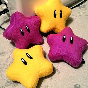 Mario Super Star Plush - Etsy