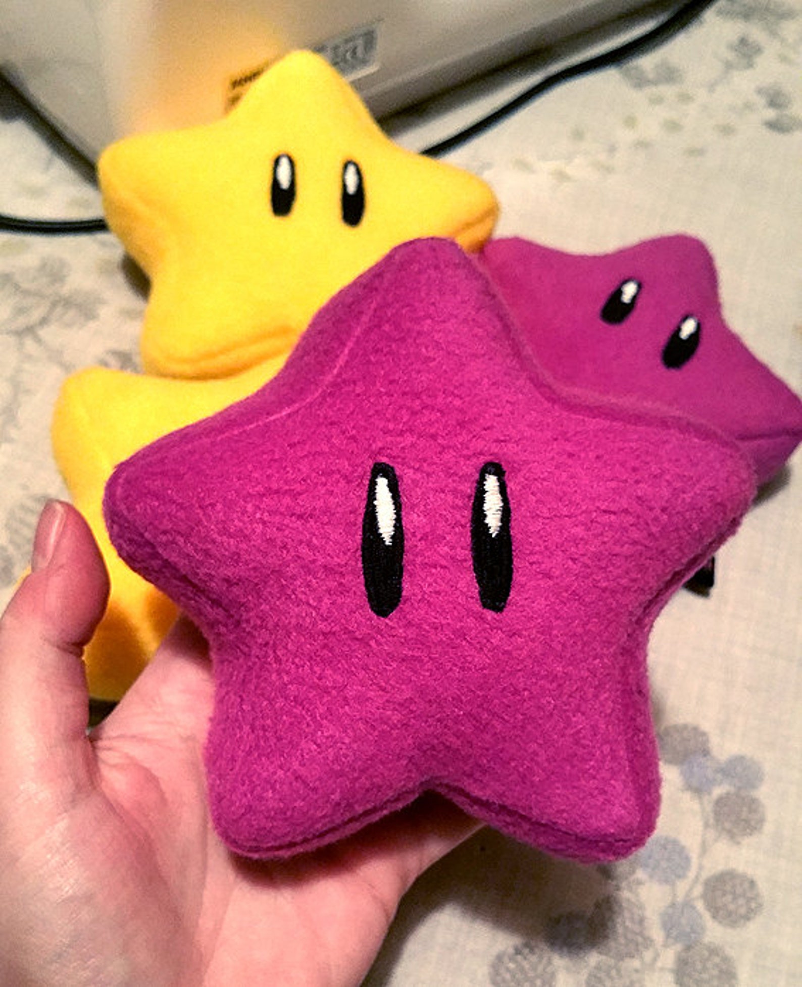 Mario Super Star Plush - Etsy