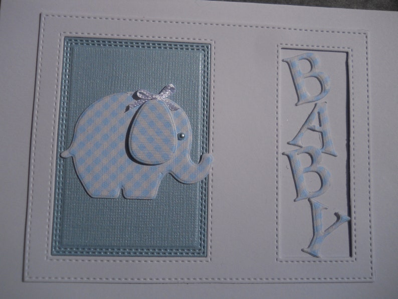 Baby Card Baby Boy Card Blue Baby Cardnew Baby Baby Boy - Etsy