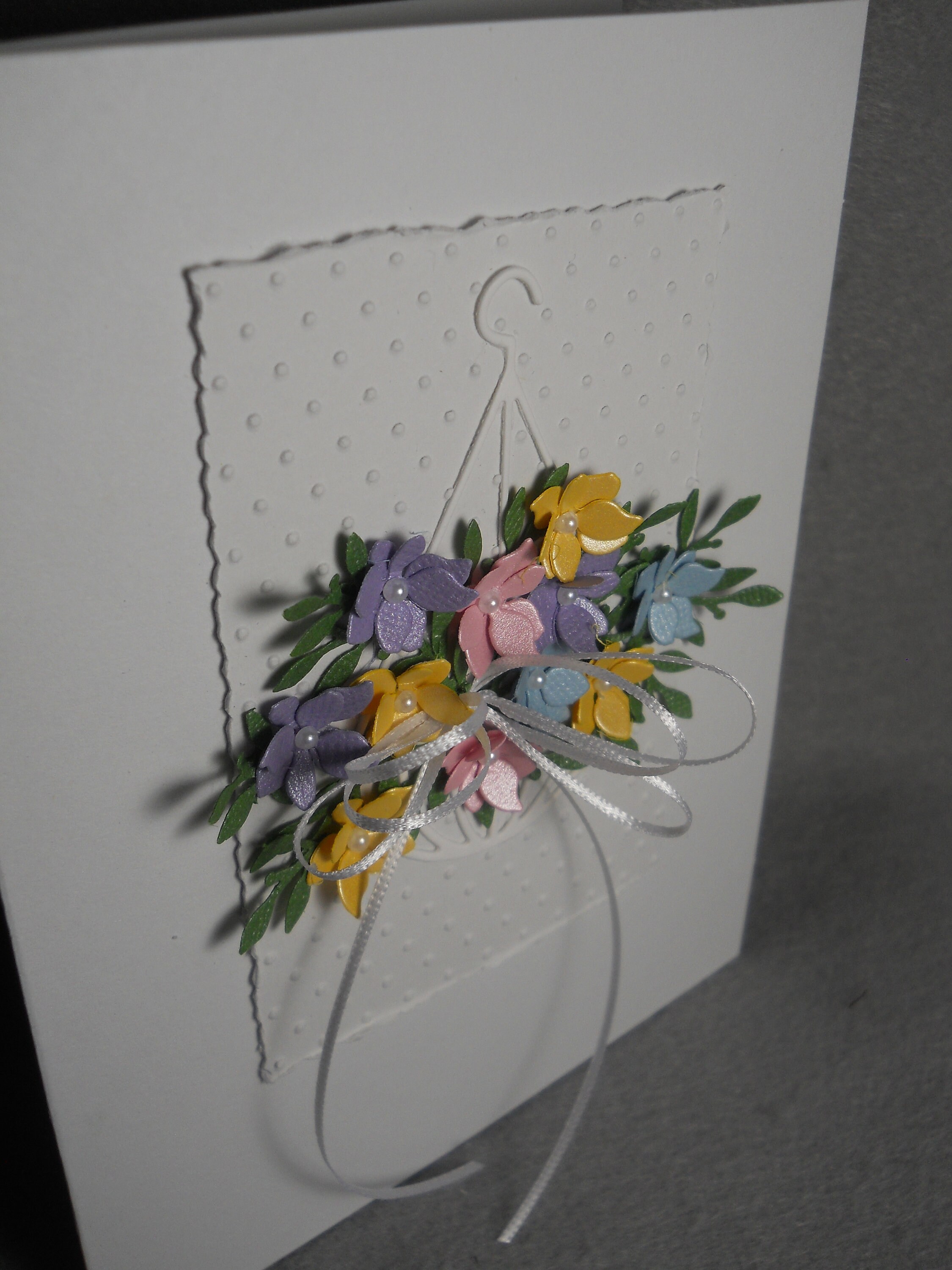 Hanging Basket Card, Hanging Basket Card of Spring Flowers, Assorted ...
