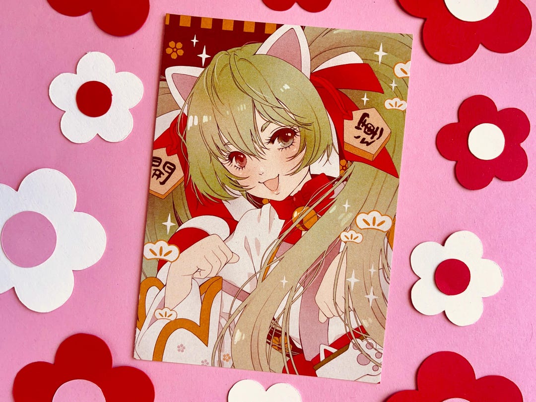 Vocaloid Anime Art Print Hatsune Miku - Etsy