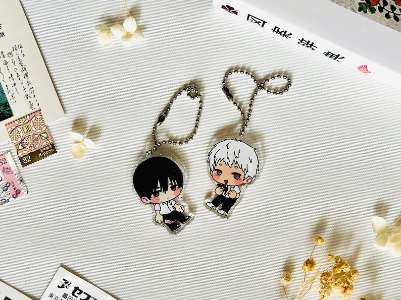The Summer Hikaru Died Anime Chibi Style Glitter Charms Hikaru Ga ...