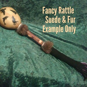 Skunk Totem Large Round Rawhide Rattle, Shamanic Journey Ritual Animal ...