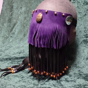 Custom Double Deluxe Shaman's Mask, Deer Leather With Choice of Glass ...