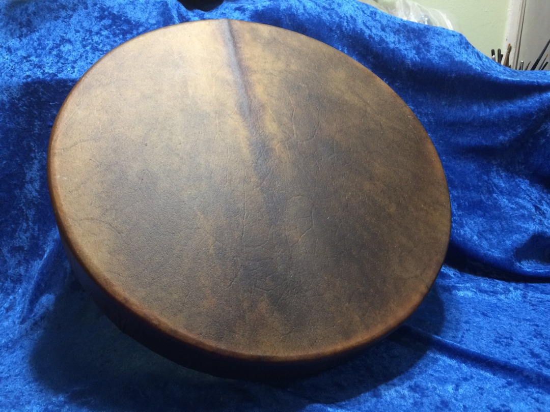Horse 15" Harmonic Shamanic Rawhide Drum, on Maple or Cedar Hoop, With ...