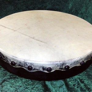 Kitty Cat European Style Pegged Rawhide Shaman Drum, Deer, Horse or ...