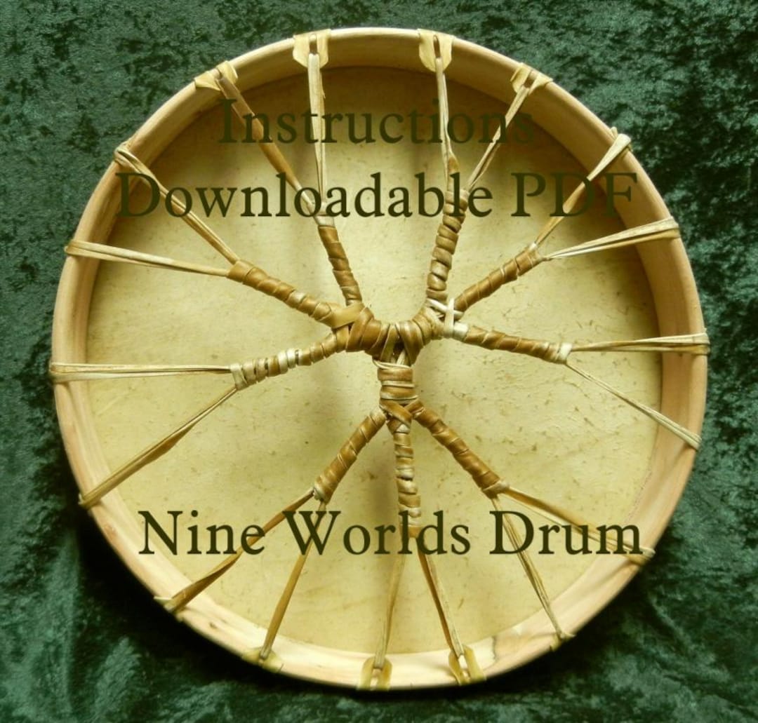 Downloadable Instructions: Nine Worlds Drum, (our Drum Kit Instructions ...