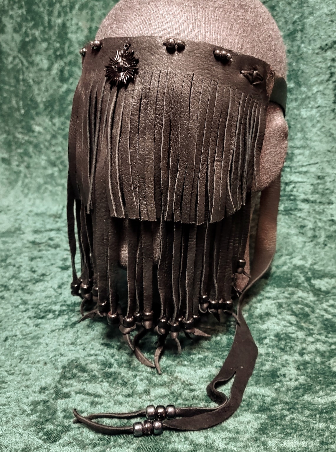 Custom Double Deluxe Shaman's Mask, Deer Leather With Choice of Glass ...