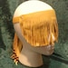 Custom Shaman's Mask, Deer Leather, Glass Crow Beads, Shamanic Eye ...