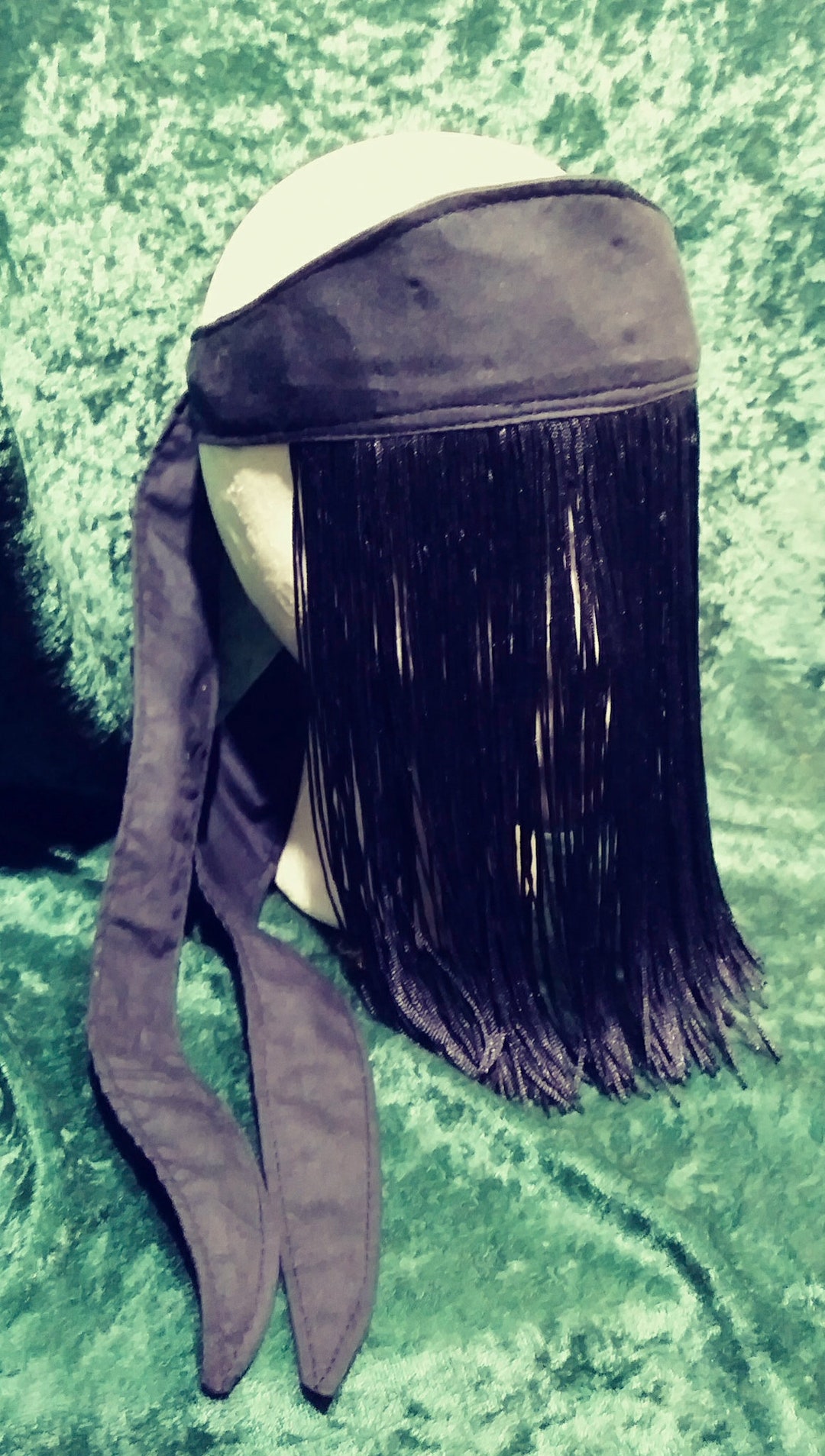 Custom Vegan Shaman's Mask, Cotton & Rayon, Long or Short, Shamanic Eye ...