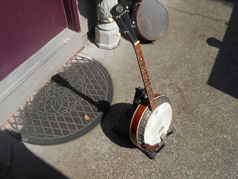 1960s Kay 4 String Tenor Banjo, Kluson Tuners Comes With Original Chip ...