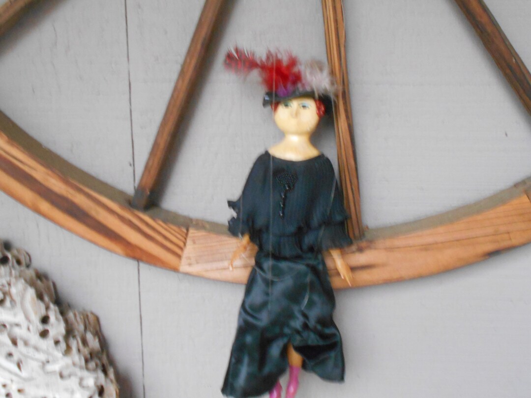 Marionette String Doll Dancing Lady of Fashion 5 Strings - Etsy