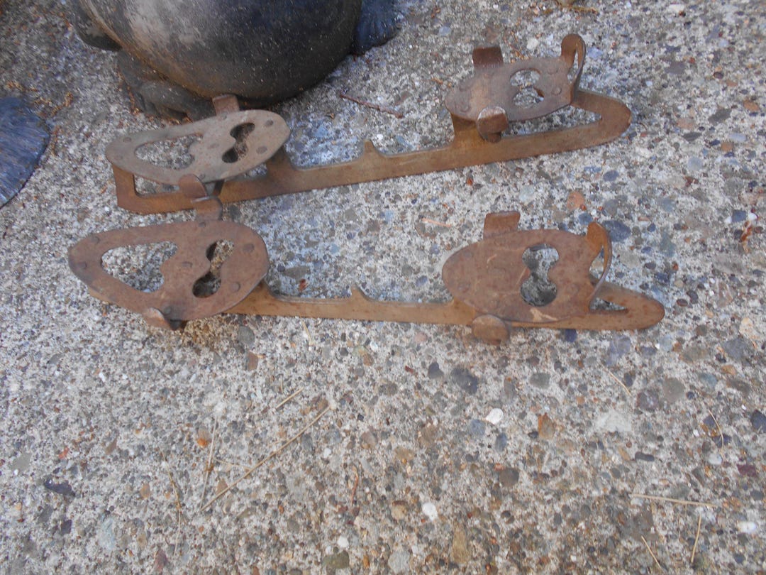 Metal Ice Skates From the Early 1900's Photo Prop - Etsy