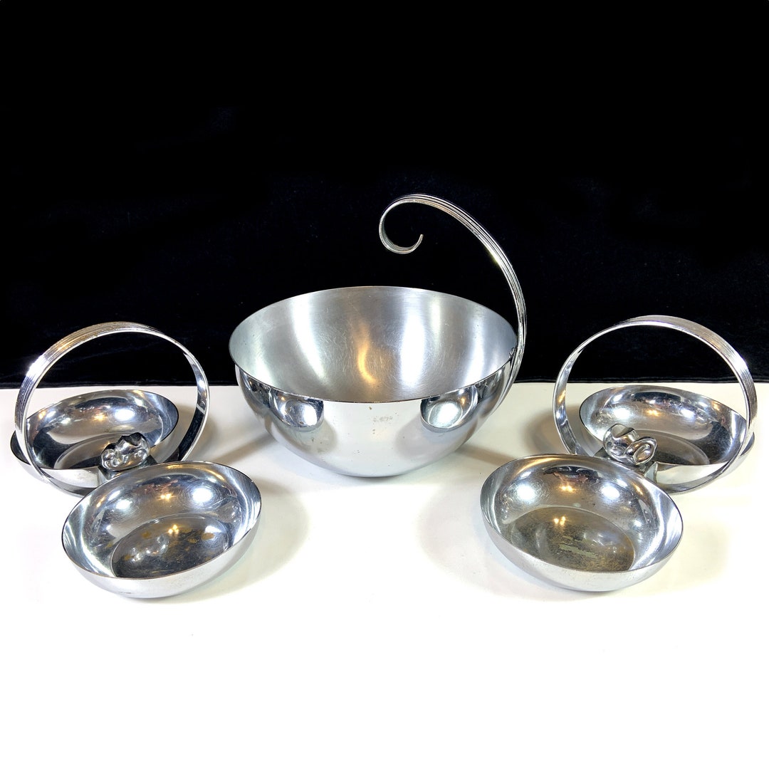Vintage 1940s Chase Chrome Bowl: Ice Bowl or Nut & Mint Bowl With ...
