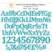 Turquoise Glitter Alphabet Digital Clipart PNG File Format. Letters ...