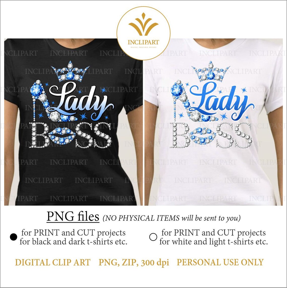 Lady Boss Digital Clipart PNG File Format. Woman Entrepreneur - Etsy