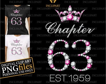 63rd Birthday Png - Etsy