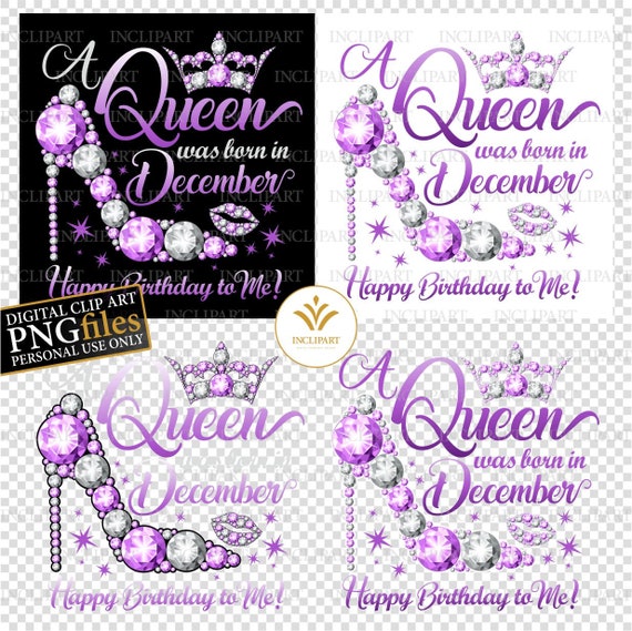 3 December Birthday Clipart