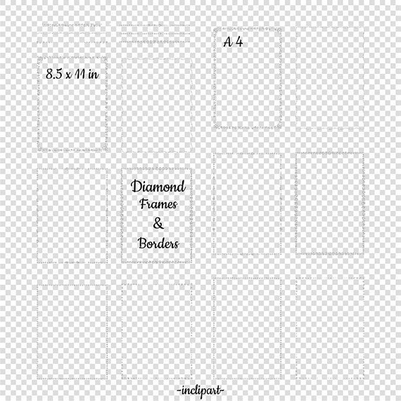 Rhinestone Page Border