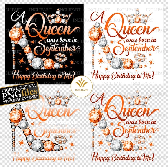 September Birthday Clipart