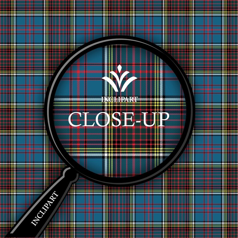 Anderson, Munro Tartan Digital Paper Clipart. Scottish Plaid, Tartan ...