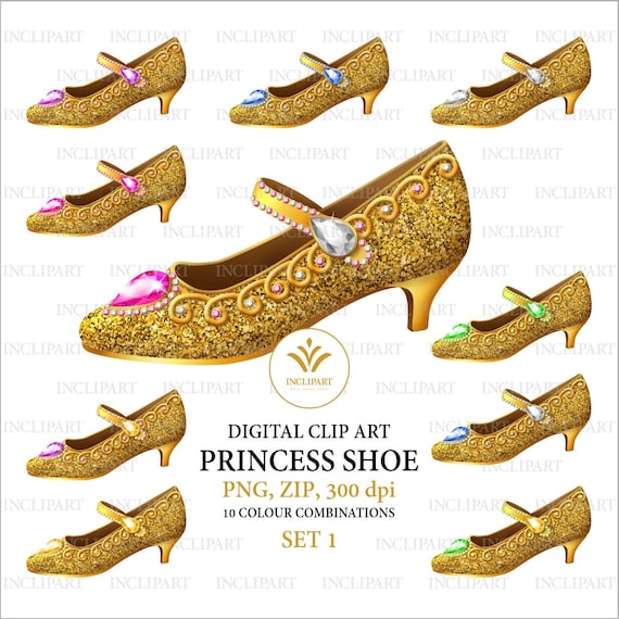 Princess Shoes Clipart