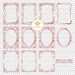Rose Gold Frames Digital Clip Art PNG. Rose Gold and Diamond Frames ...