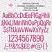 Pink Glitter Letters, Numbers, Symbols PNG Files Digital Clip Art ...
