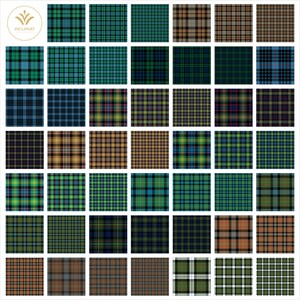 Plaid, Tartan Digital Paper Clipart PNG Files. Seamless Background ...
