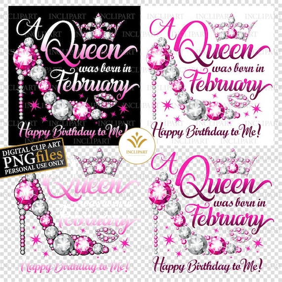 February Birthday Clip Art