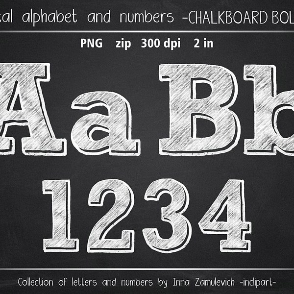 Chalk Clip Art - Etsy