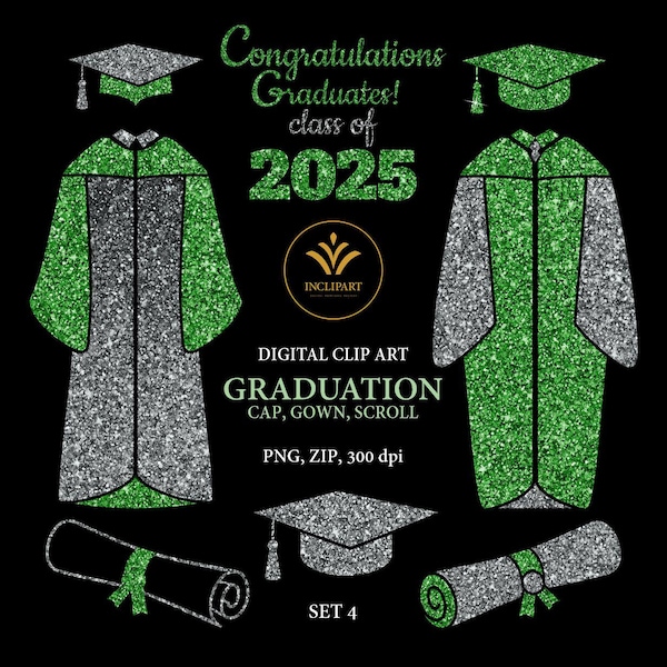 Graduation Clip Art - Etsy