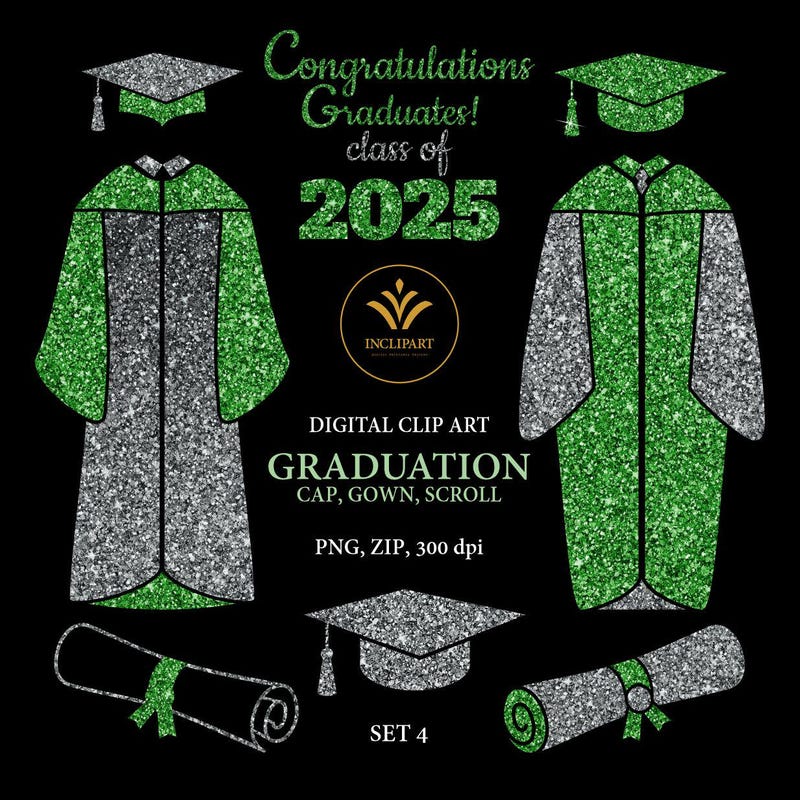 Graduation Clip Art - Etsy