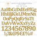 Gold Glitter Alphabet Digital Clipart PNG File Format. Letters and ...