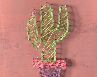 Big Cactus String Art - Etsy