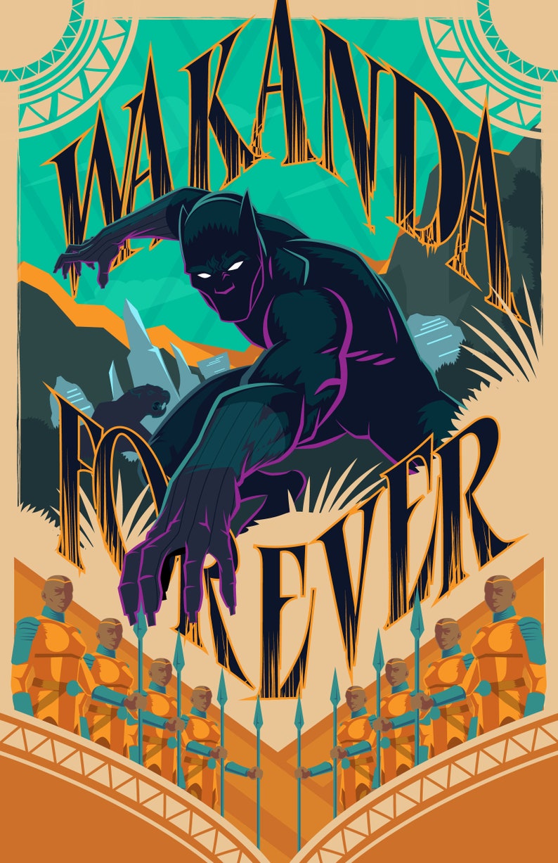 Wakanda Forever - Etsy