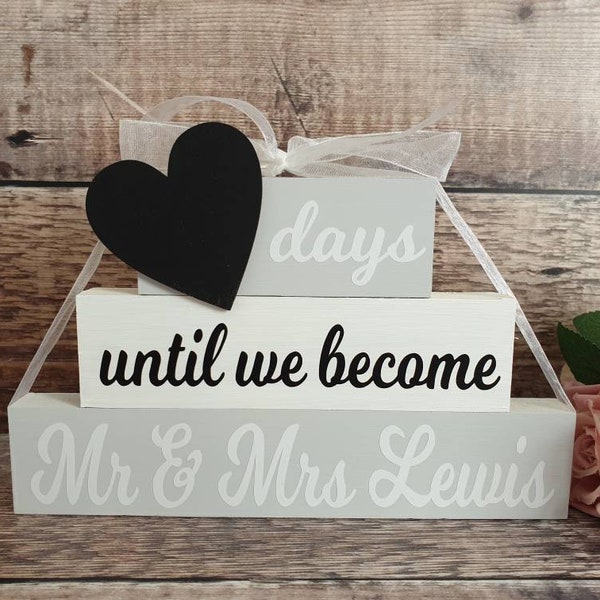 Wedding Blocks - Etsy UK