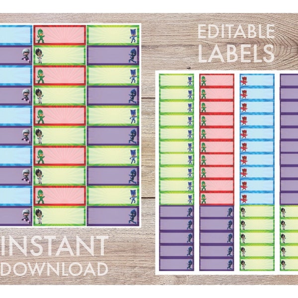 Pj Masks Sticker - Etsy