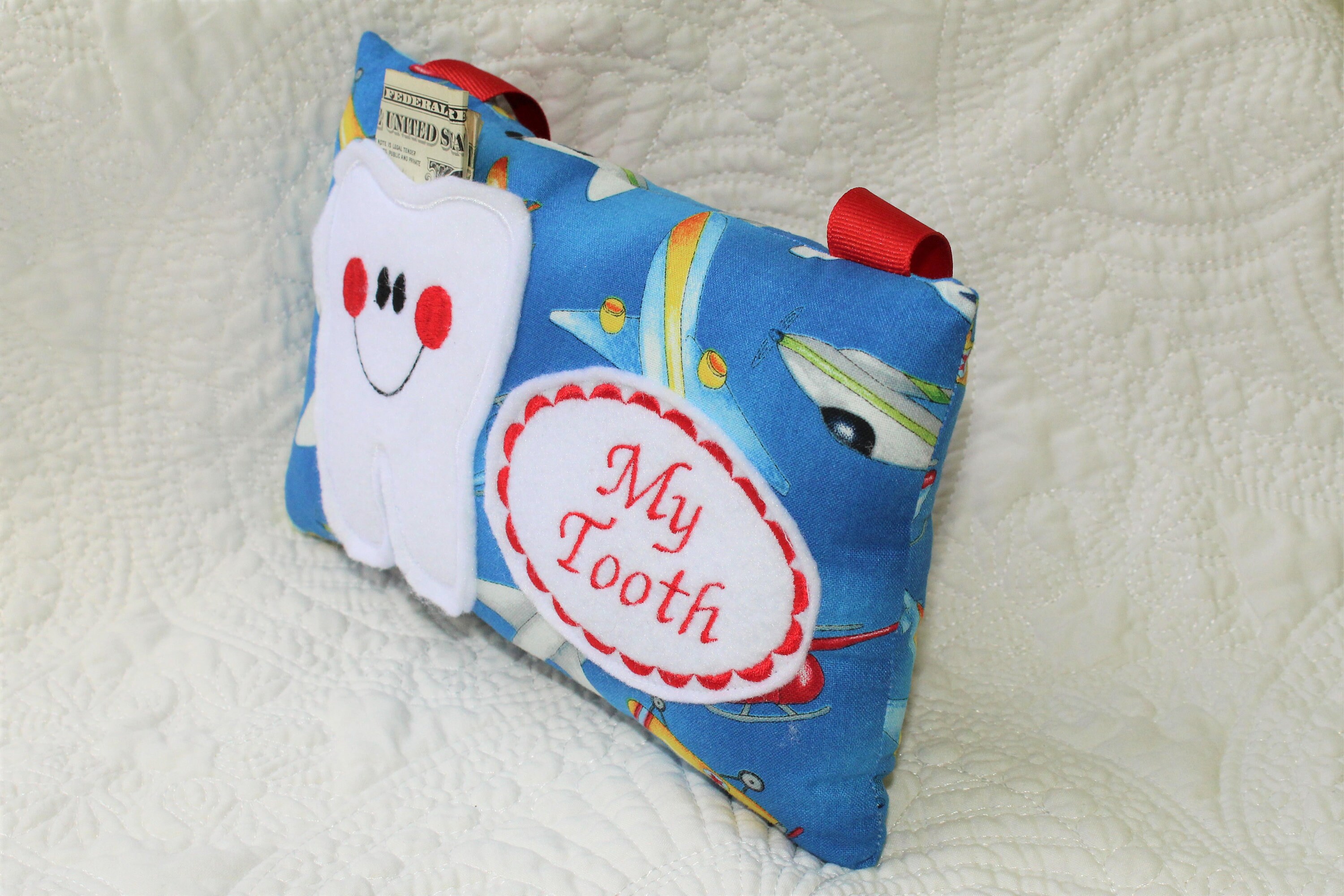 Tooth Fairy Pillow Tooth Fairy Pillow Boys Boys Tooth | Etsy