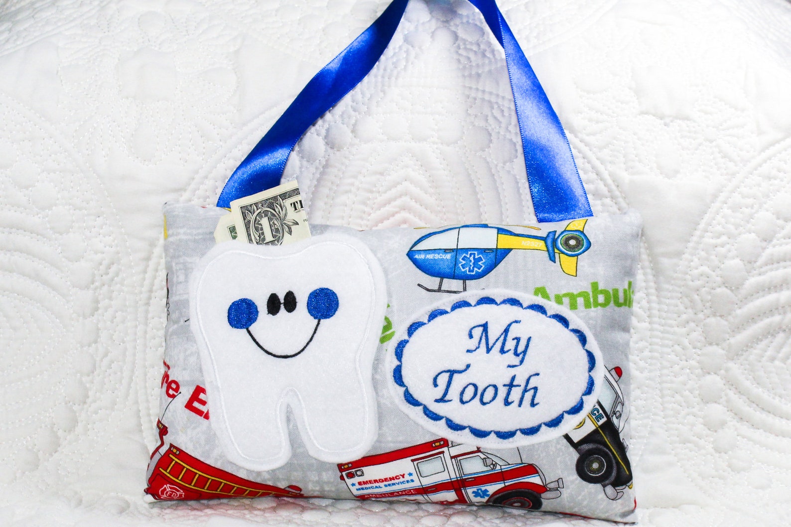 Tooth Fairy Pillow Personalized Tooth Fairy Pillow - Etsy