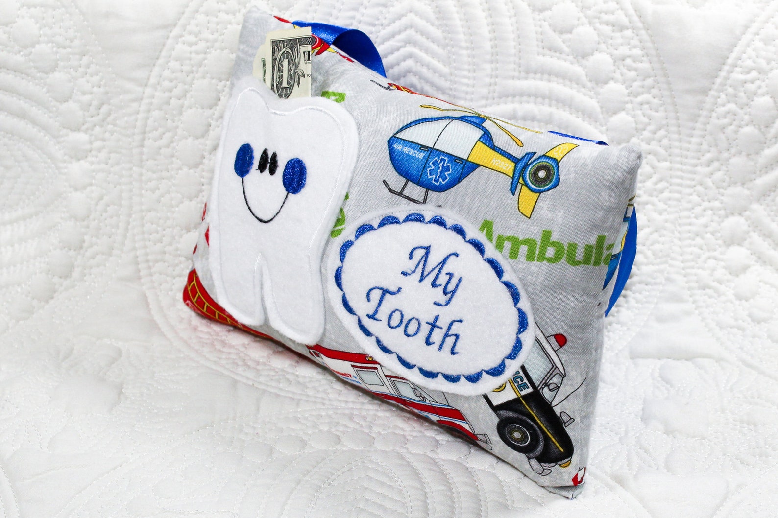 Tooth Fairy Pillow Personalized Tooth Fairy Pillow - Etsy