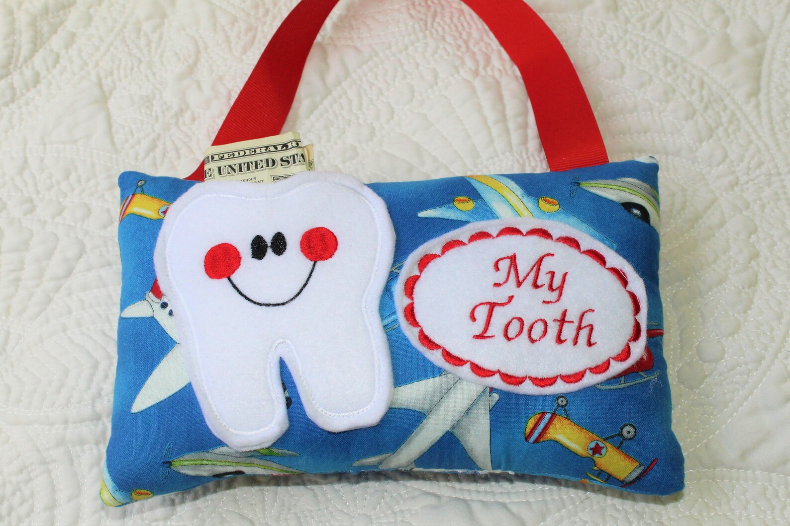 Tooth Fairy Pillow Tooth Fairy Pillow Boys Boys Tooth | Etsy