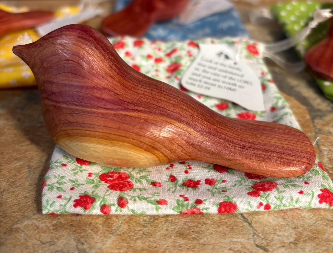 Hand Carved Comfort Bird Made of Cedar or Spruce Pine - Etsy