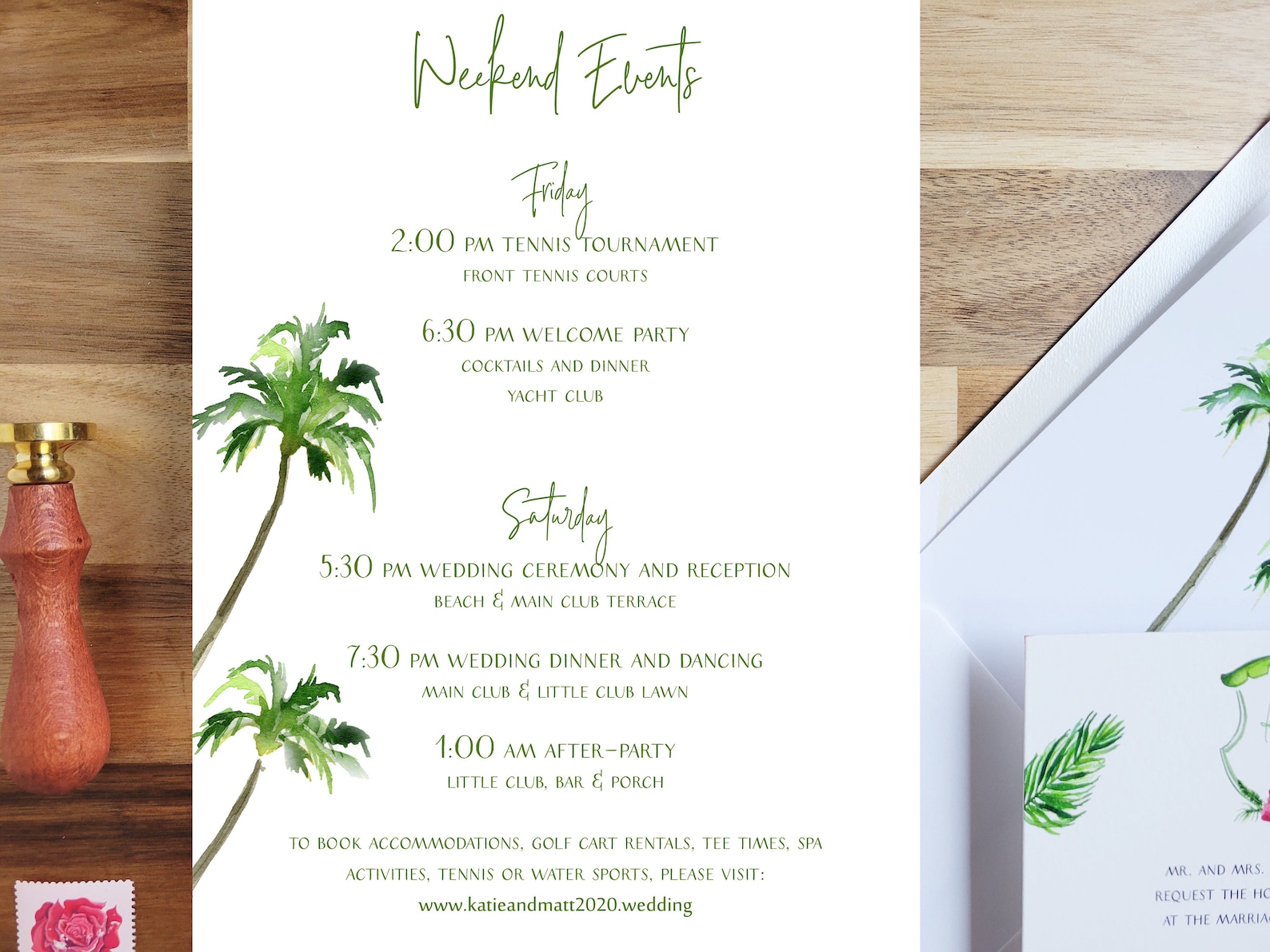 Key West Florida Wedding Invitations | Ocean Key Resort | the Mallory ...