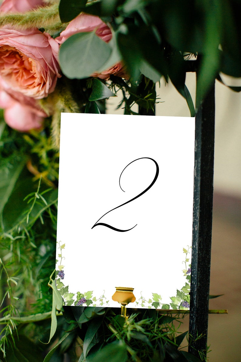 North Fork Vineyard Wedding Invitations and Insert Cards Bedell Cellars ...